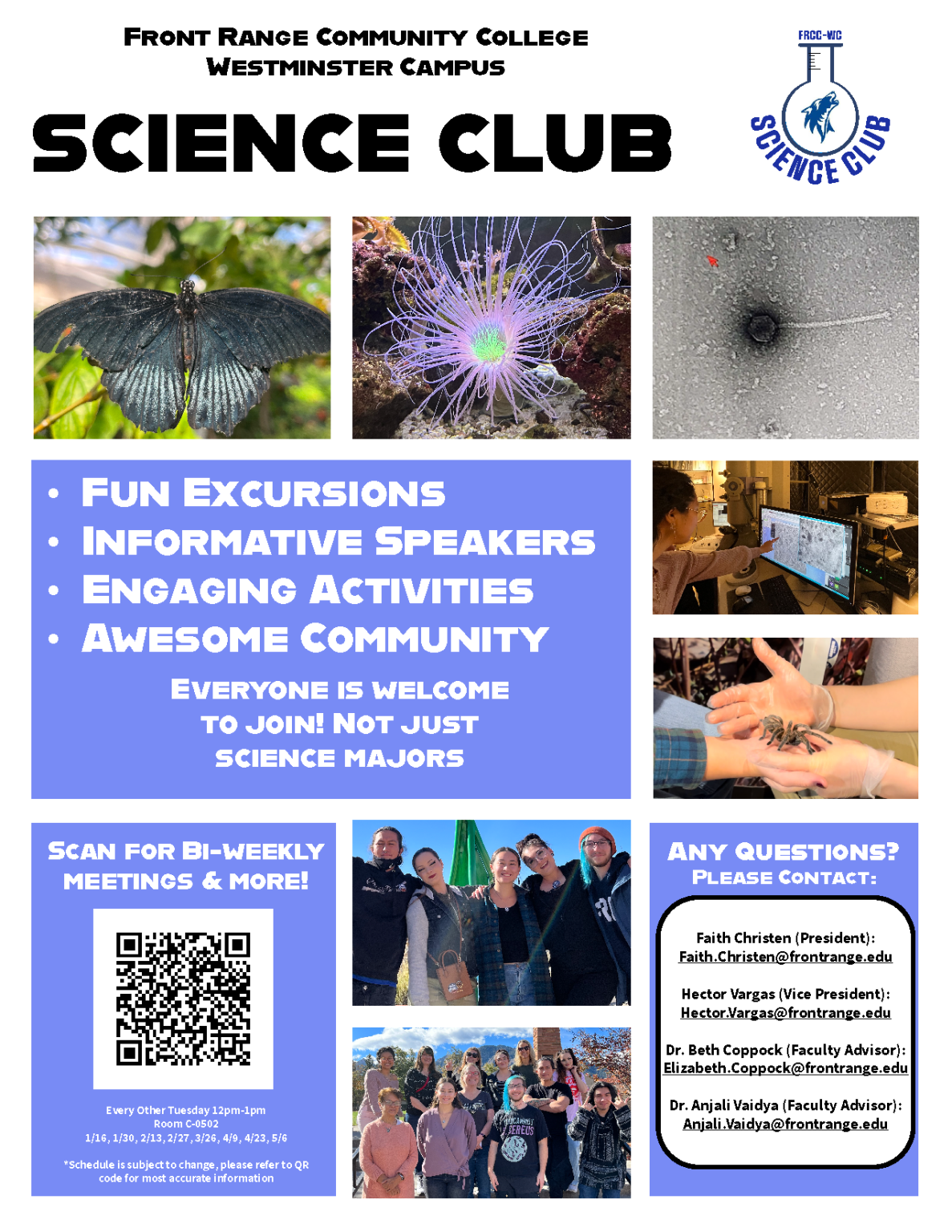 FRCC Science Club Hosts Nobel Prize Winner Thomas Cech – The Front Page